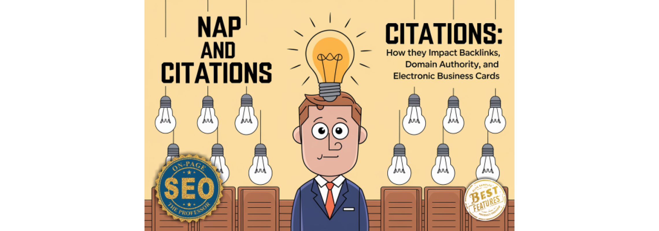 Citations Impacting Backlinks, DA, Electronic Business Cards